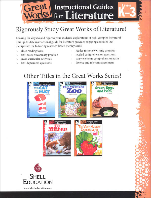 -Great Works Instructional Guides for Literature Grades K-3: If you ...