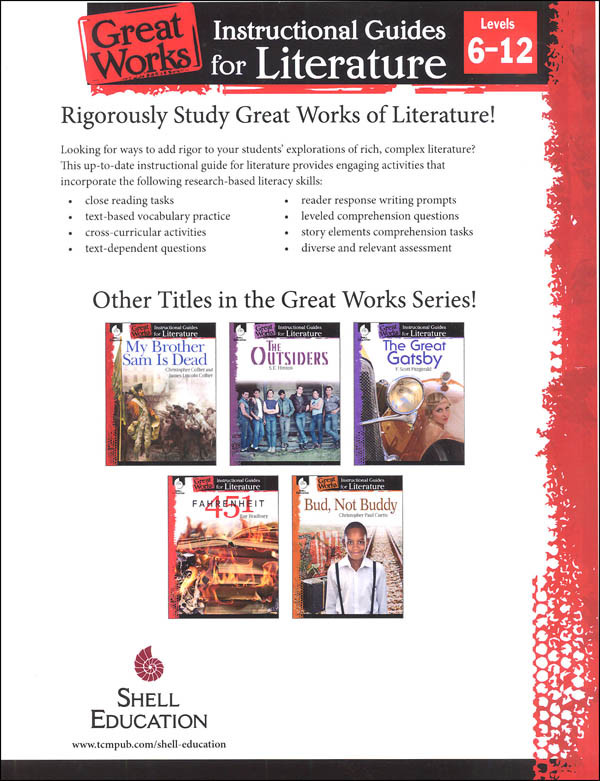 Great Works Instructional Guides for Literature Grades 9-12: Hamilton ...