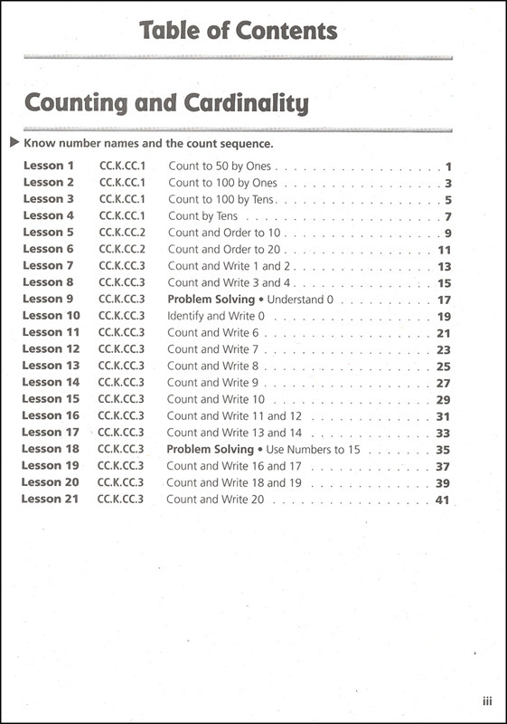 On Core Math Houghton Mifflin Harcourt - Grade K Bundle - Classroom ...