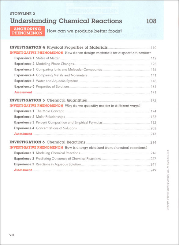 Experience Chemistry Bundle Grades 9-12