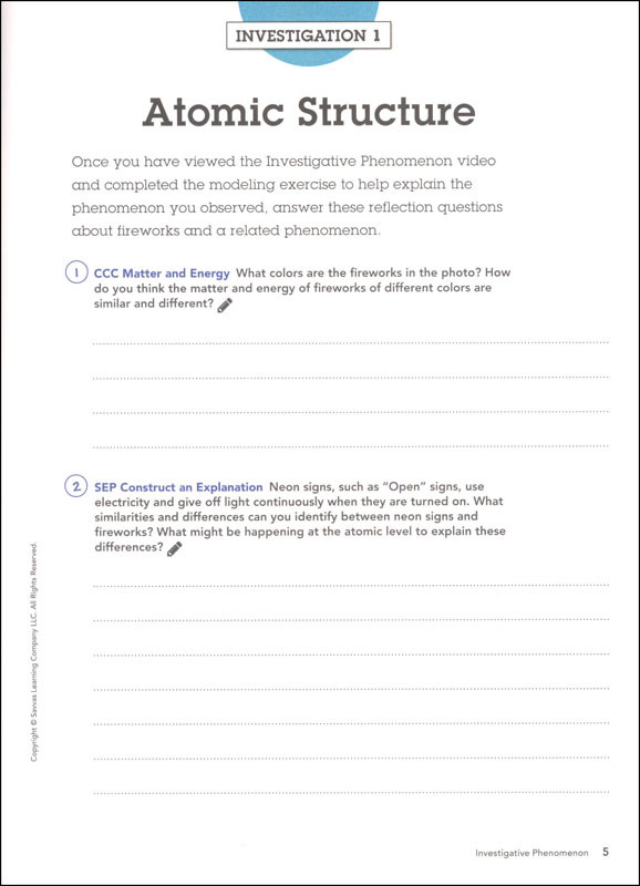 Experience Chemistry Bundle Grades 9-12