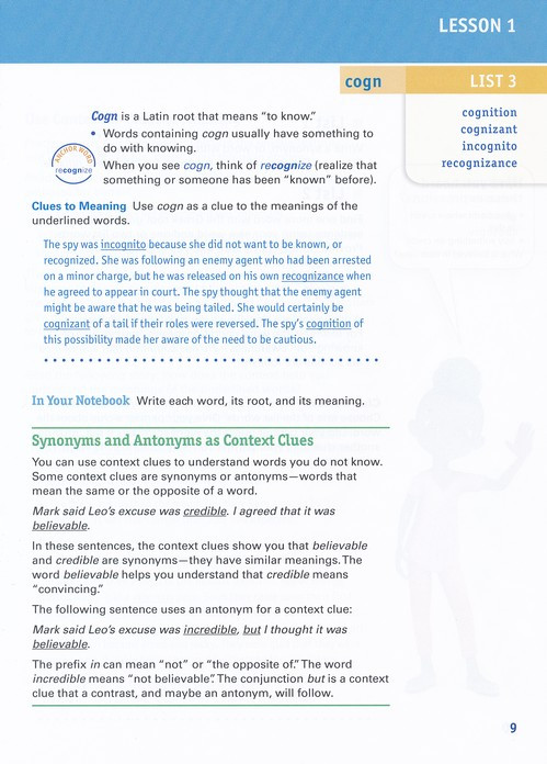 Words Their Way: Vocabulary for Middle and High School Volume 1 Bundle