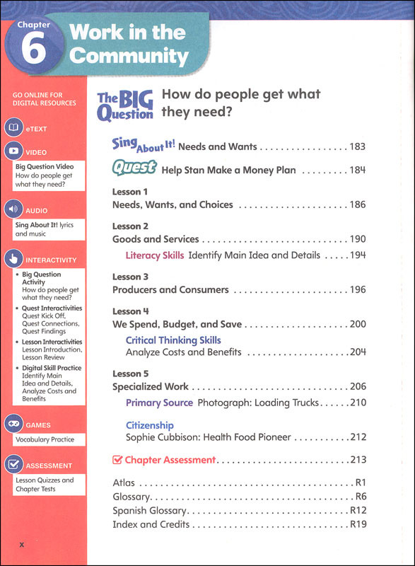 My World Interactive Social Studies Grade 1 Bundle