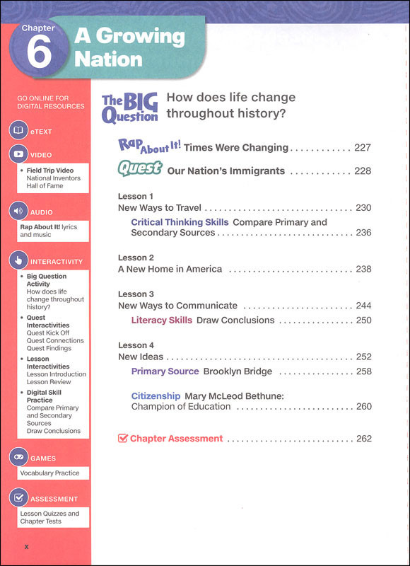 My World Interactive Social Studies Grade 3 Student Worktext