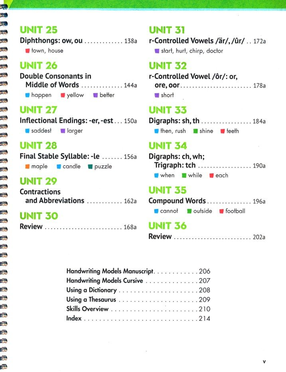 Zaner-Bloser Spelling Connections Grade 2 Student/Teacher Homeschool ...