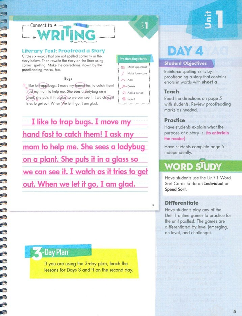 Zaner-Bloser Spelling Connections Grade 2 Student/Teacher Homeschool ...