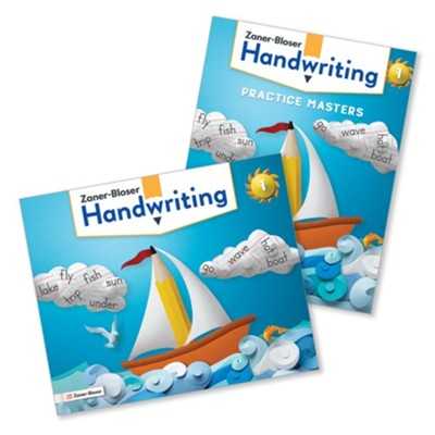 Zaner-Bloser Handwriting Grade 1: Student Edition & Practice Masters ...