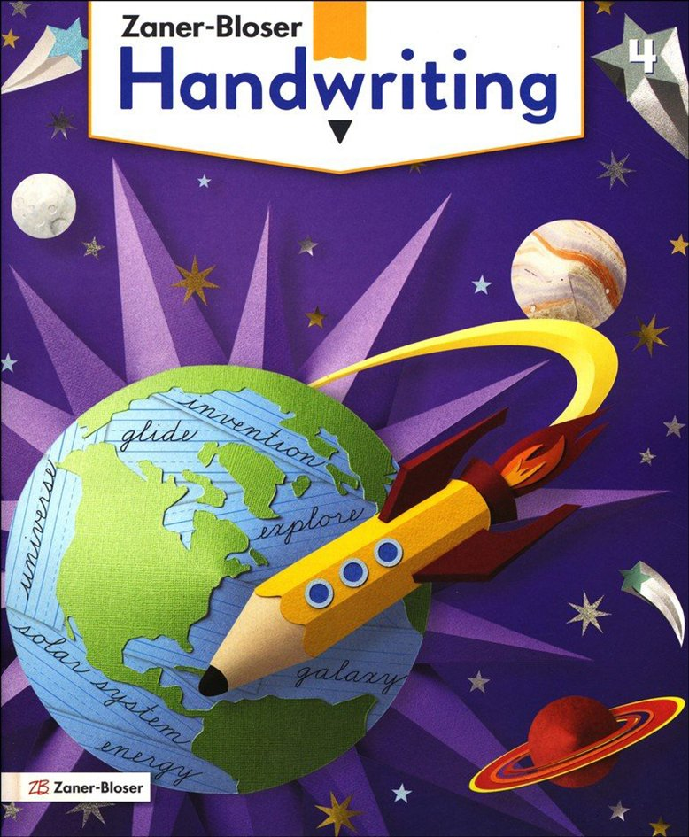 Zaner-Bloser Handwriting Grade 4: Student Edition & Practice Masters ...