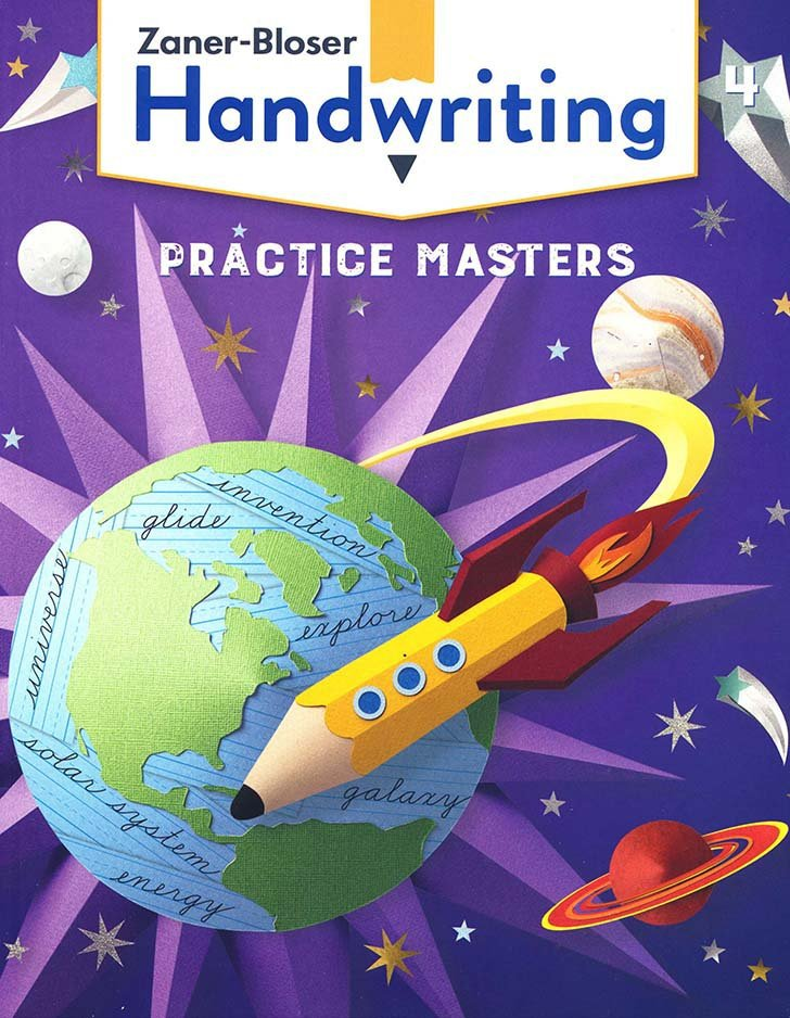 Zaner-Bloser Handwriting Grade 4: Student Edition & Practice Masters ...