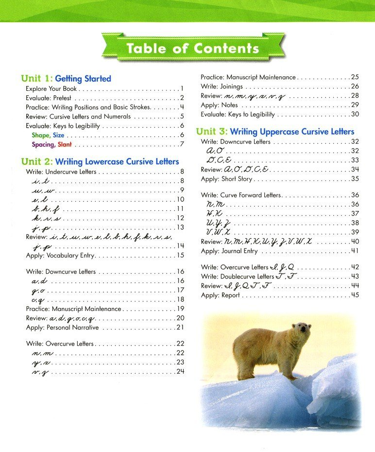 Zaner-Bloser Handwriting Grade 6: Student Edition & Practice Masters ...