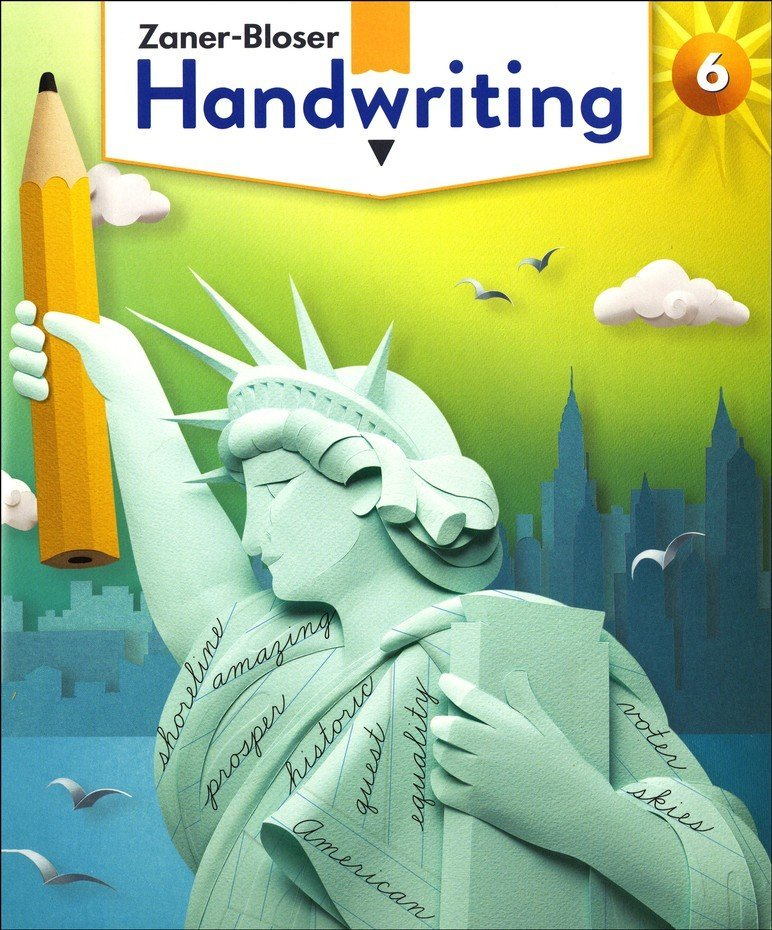 Zaner-Bloser Handwriting Grade 6: Student Edition & Practice Masters ...