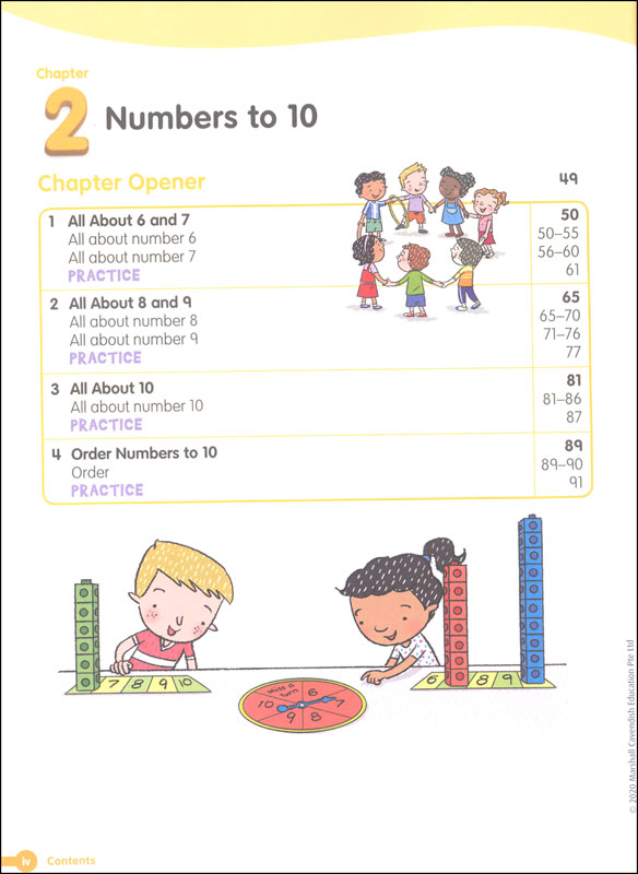 Math in Focus Student Edition Volume A Grade K