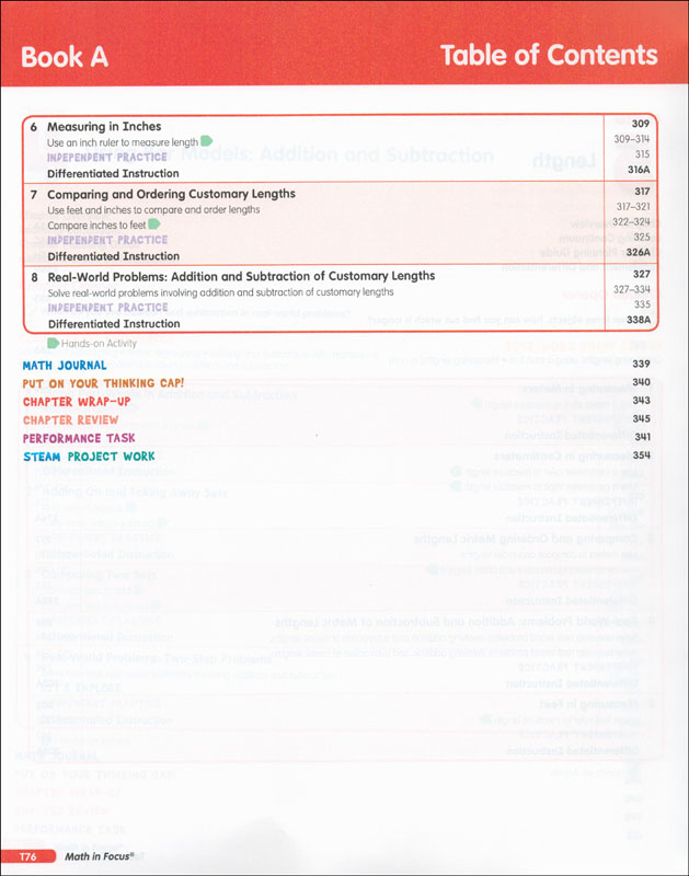 Math in Focus Teacher Edition Volume A Grade 2