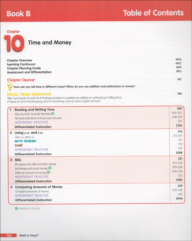 Math in Focus Teacher Edition Volume B Grade 2