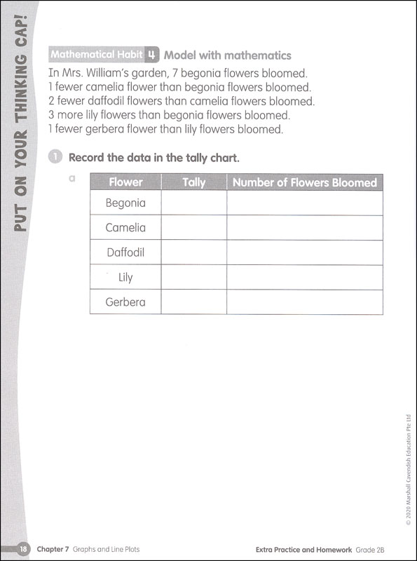 Math in Focus Extra Practice and Homework Volume B Grade 2