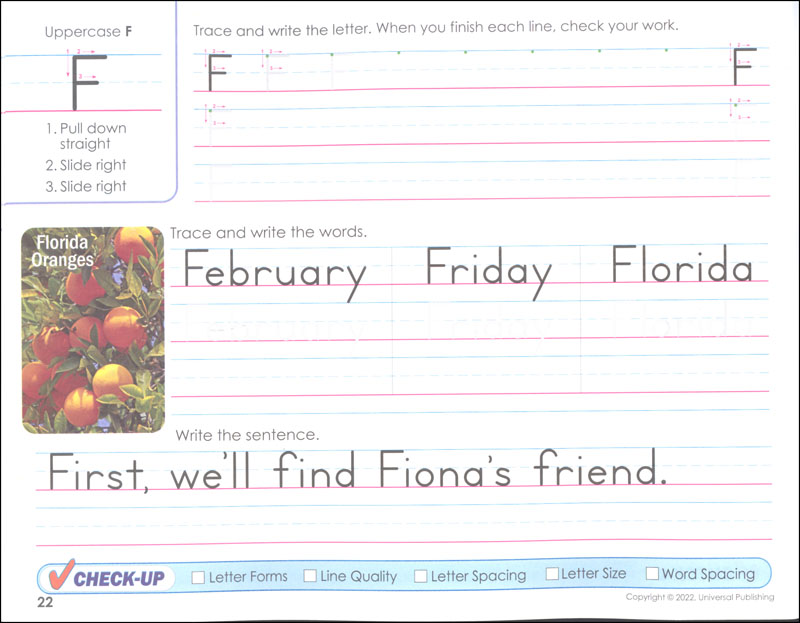 Universal Handwriting Grade 1: Reinforcing Manuscript (2022)