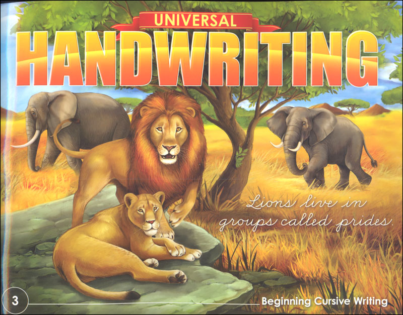 Universal Handwriting Grade 3: Beginning Cursive (2022)