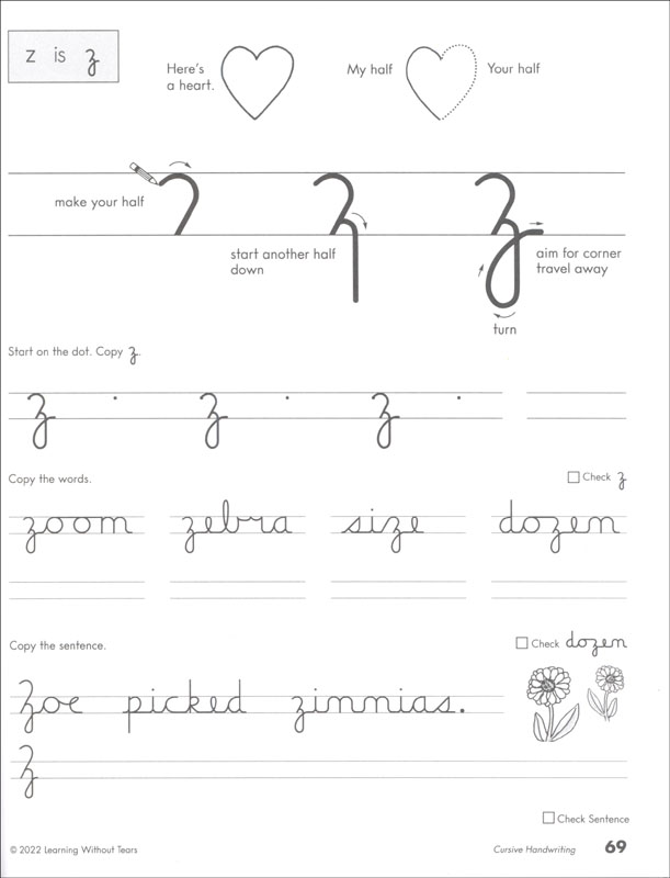 Handwriting Without Tears Grade 3 Cursive Handwriting Student Workbook Handwriting Without Tears Grade 3 Cursive Handwriting Student Workbook