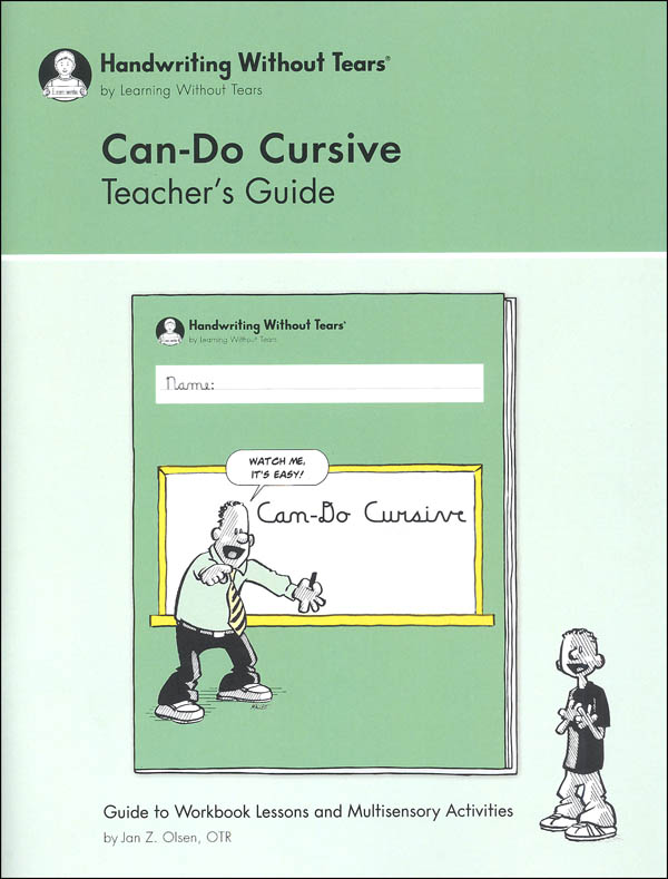 Handwriting Without Tears: Grade 5 Can-Do Cursive Teacher's Guide (2022 ...