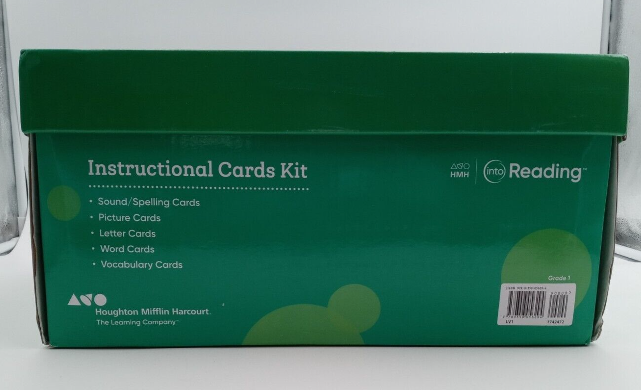 HMH Into Reading: Grade 1 Into Reading Instructional Cards Kit