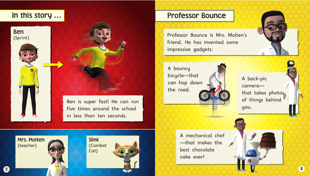 Hero Academy Leveled Reader Set 7 (Grade 1-2)