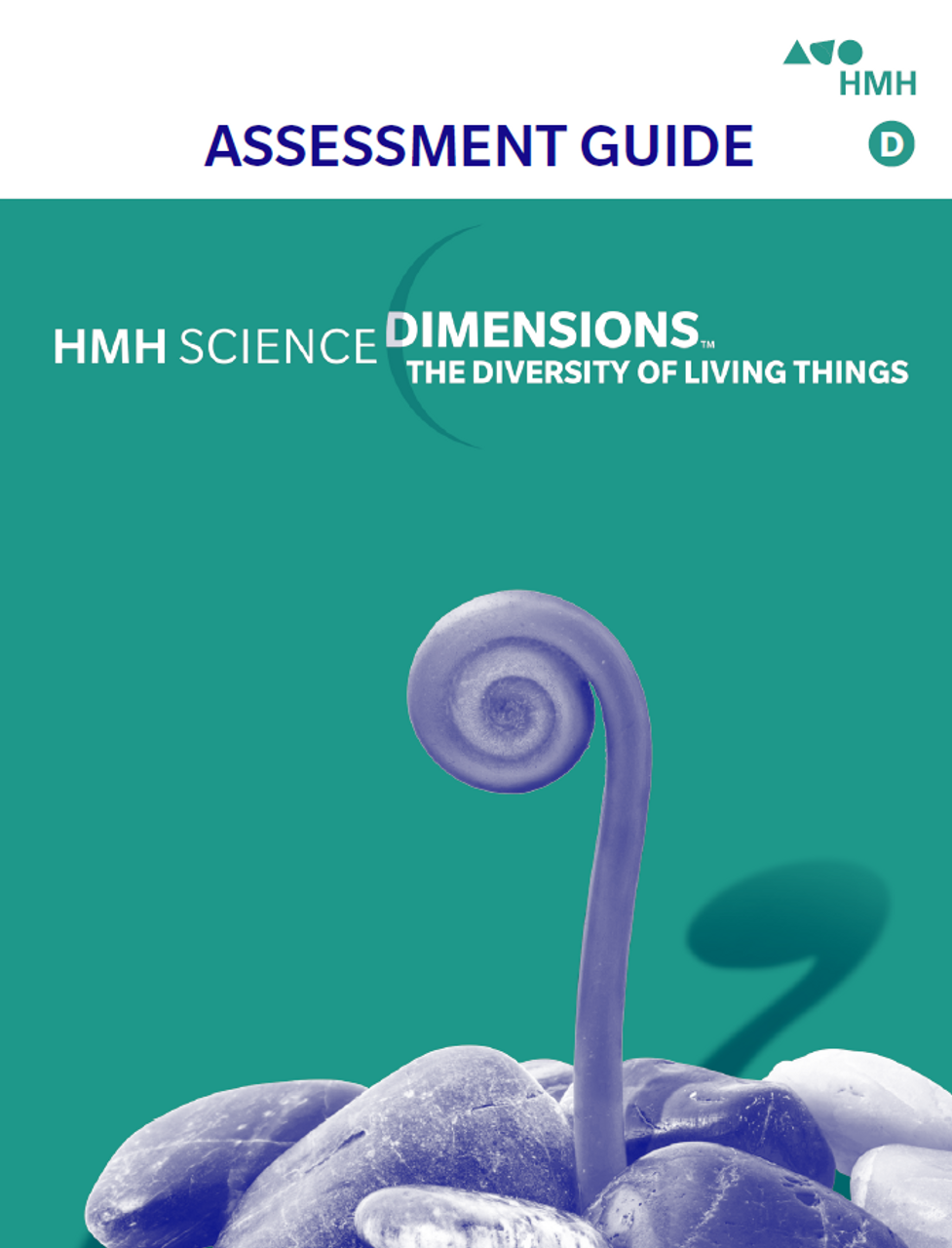 Science Dimensions Assessment Guide Module D The Diversity of Living ...