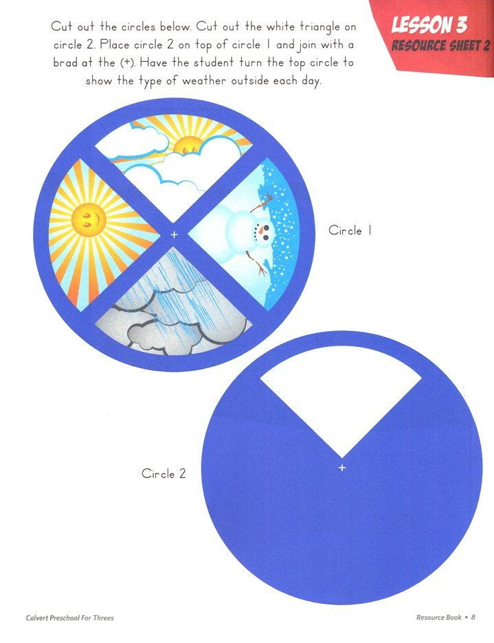 Calvert Education: Preschool for Threes Full Curriculum Kit