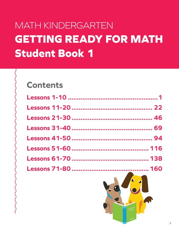 Calvert Education: Kindergarten Math Complete Set