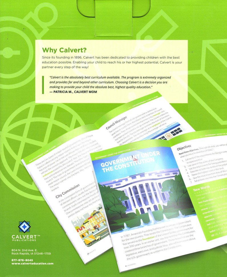 Calvert Education: Grade 1 History & Geography Complete Set