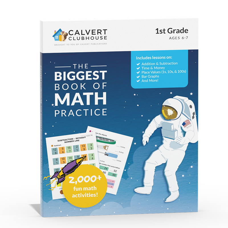 Calvert Education: Calvert Clubhouse Grade 1 The Biggest Book of Math ...