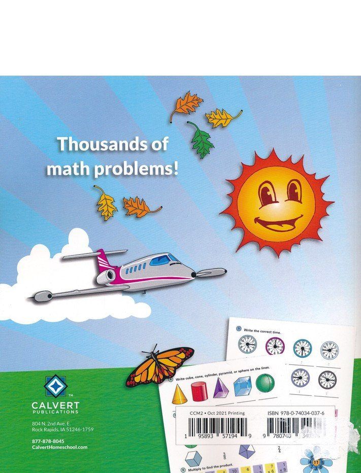 Calvert Education: Calvert Clubhouse Grade 2 The Biggest Book of Math ...