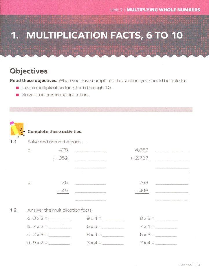 Calvert Education: Grade 4 Math Complete Set