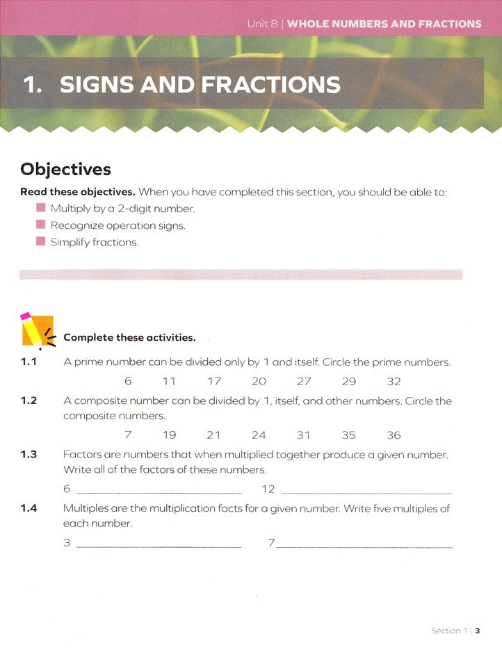 Calvert Education: Grade 4 Math Complete Set