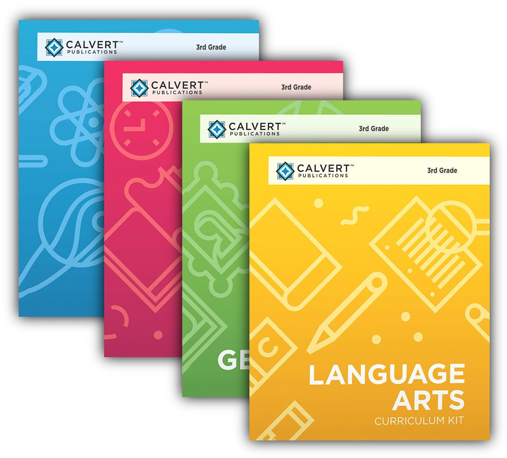 Calvert Education: Grade 3 Four Subject Complete Set