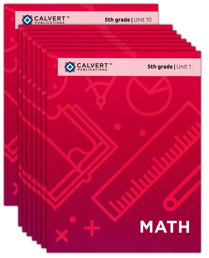 Calvert Education: Grade 5 Four Subject Complete Set