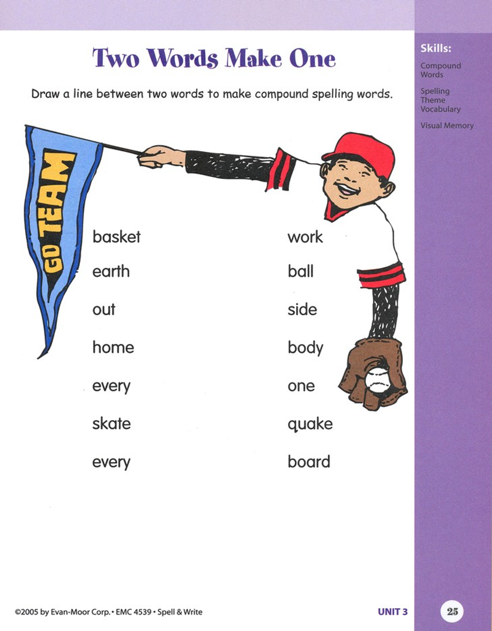 Evan Moor Skill Sharpeners Spell And Write Grade 3 Class Pack