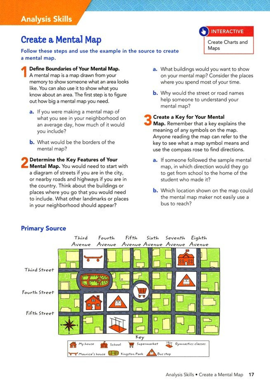 My World Interactive Social Studies Grade 6-8 World Geography Bundle