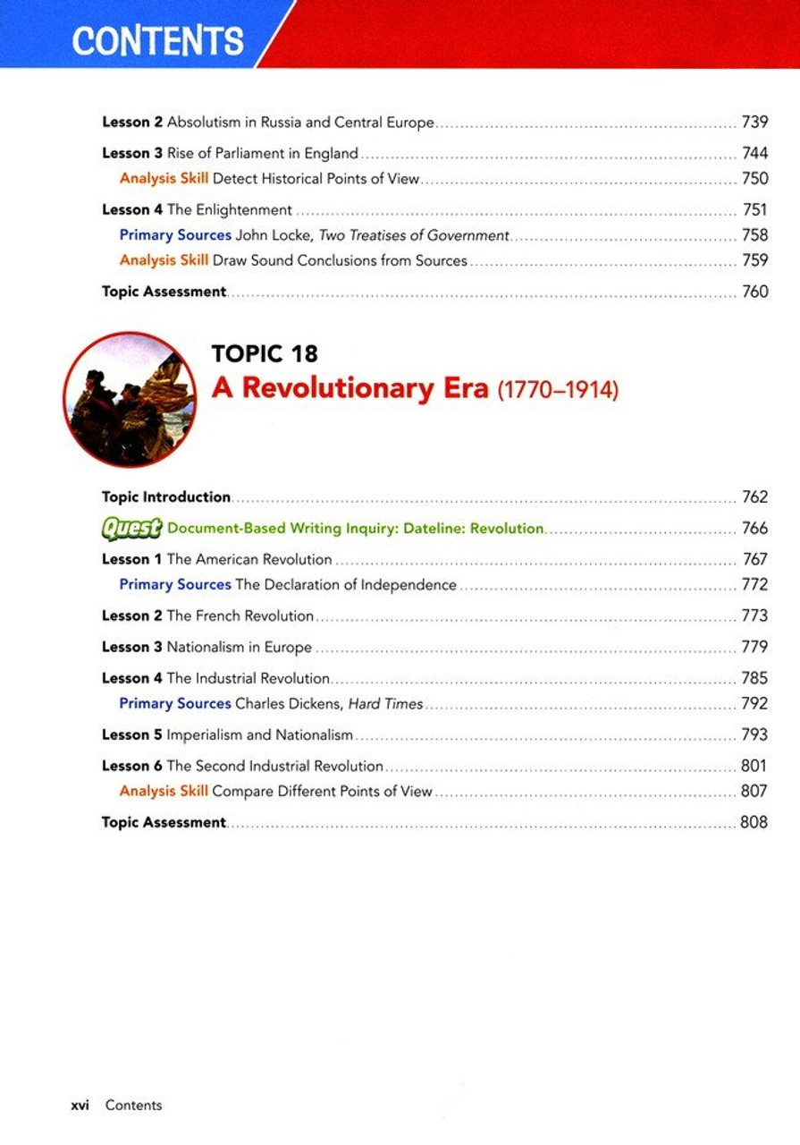 My World Interactive Social Studies Grade 6-8 American History Bundle