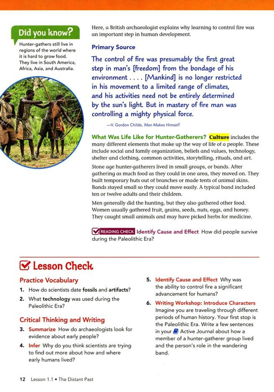 My World Interactive Social Studies Grade 6-8 American History Bundle