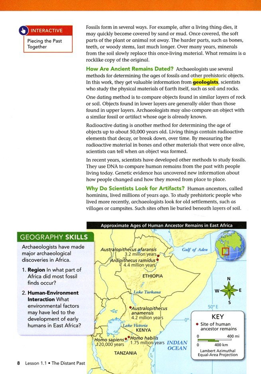 My World Interactive Social Studies Grade 6-8 American History Bundle