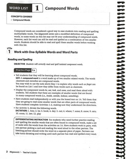 Megawords 1, 3rd Edition Teacher Guide - Classroom Resource Center