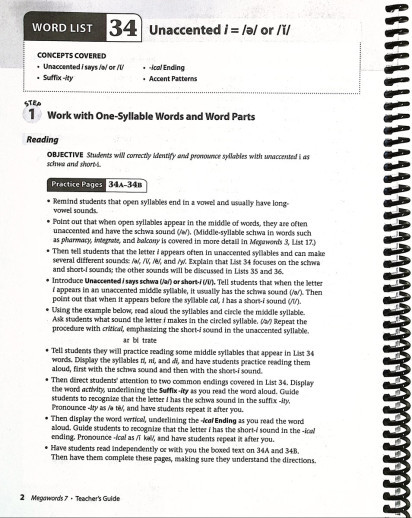 Megawords 7, 3rd Edition Teacher Guide - Classroom Resource Center