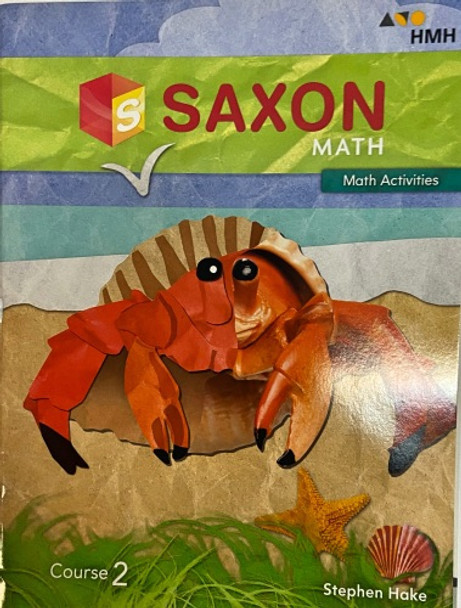Saxon Math Grade 7 Course 2 Math Activities Workbook 2018 - Classroom ...