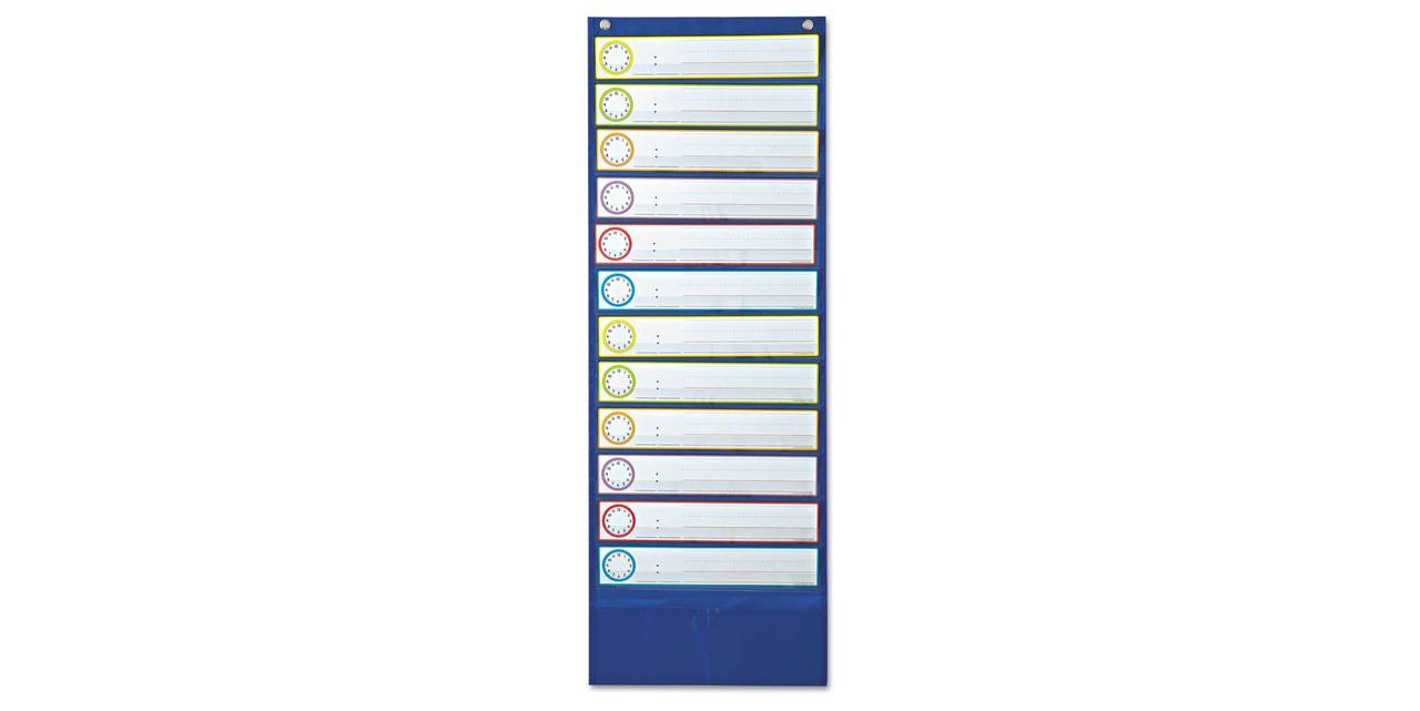 Deluxe Scheduling Pocket Chart - Classroom Resource Center