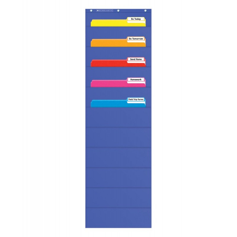 File Organizer Pocket Chart - Classroom Resource Center
