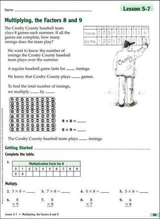 MCP Math Level D Student 4th Grade - Classroom Resource Center
