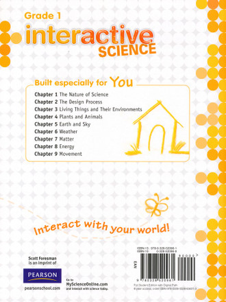Interactive Science Grade 1 Student Workbook - Classroom Resource Center