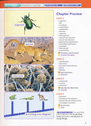 Interactive Science Grades 6-8 Life Science Student Workbook ...