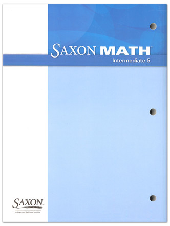 Saxon Math Grade 5 Intermediate Written Practice Workbook - Classroom ...