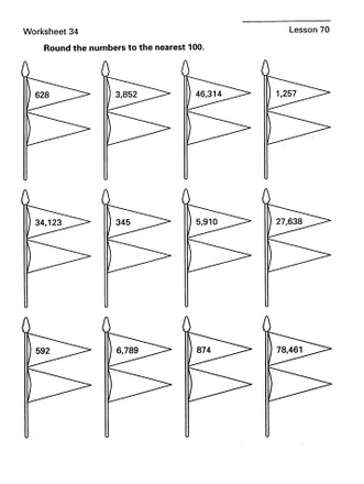 Horizons Grade 3 Math Student Work Sheet Packet - Classroom Resource Center